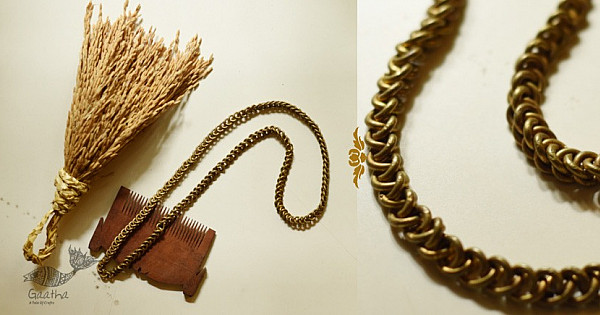 online Antique Tribal Brass Chain | Indian craft store