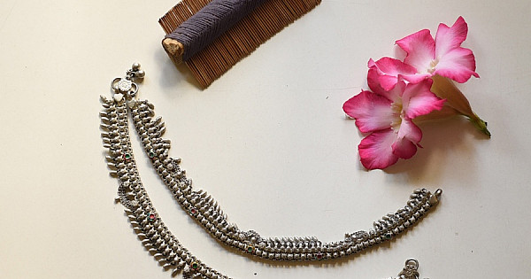 online Handmade Traditional Antique Look Payal| Indian craft store