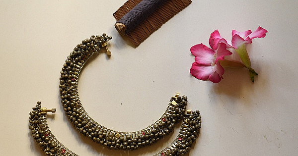 online Handmade Traditional - Heavy Ghungru Payal| Indian craft store