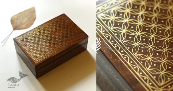Tarkashi Wooden Box ~ Inlay Art| Indian craft store