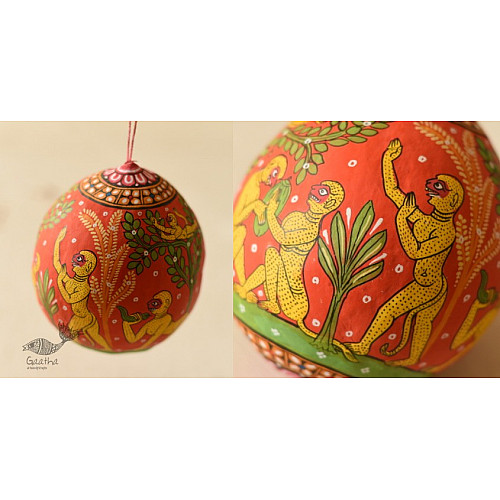 Paper Mache Pattachitra Mask | Odisha Handicraft | Indian craft store