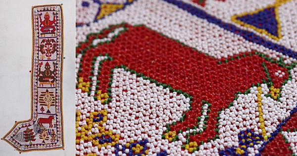 Saurashtra bead work toran| Indian craft store