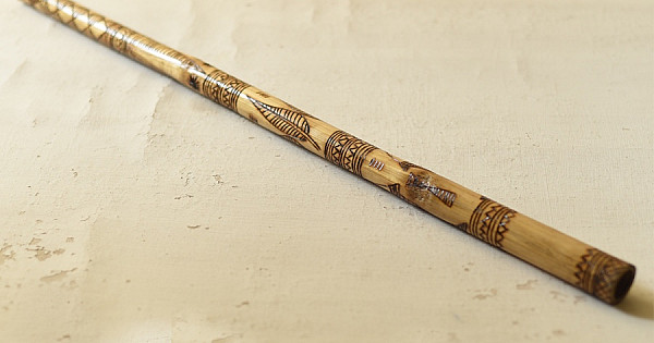 Tribal Music Instrument | Revolving Bamboo Flute| Indian craft store