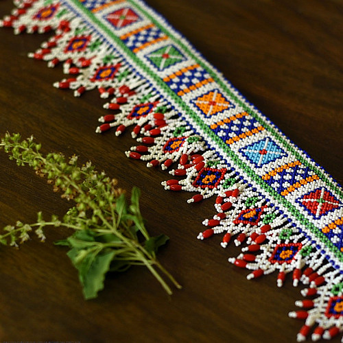 Saurashtra bead work toran | Handicrafts of Gujarat| Indian craft store