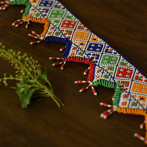Saurashtra bead work toran | Handicrafts of Gujarat| Indian craft store