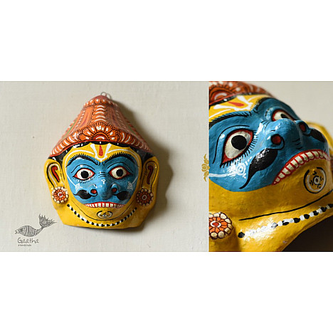 onlline hand painted Pattachitra Mask| Indian craft store
