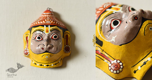 onlline hand painted Pattachitra Mask| Indian craft store
