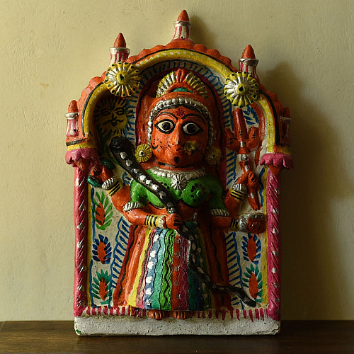 Buy terracotta god goddess idols | buy Molela clay craft | Indian craft ...