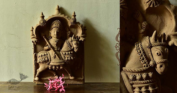 Real Molela Terracotta clay idol| Indian craft store