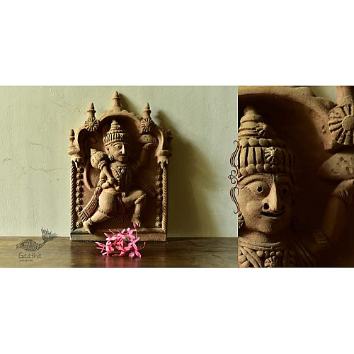 Buy terracotta god goddess idols | buy Molela clay craft | Indian craft ...