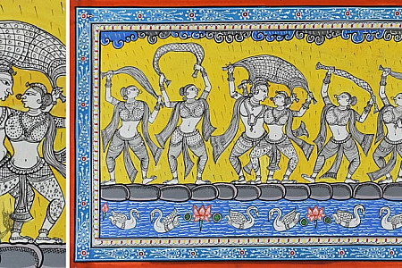 Know your Native | Printed Poster | Toda tribe| Indian craft store