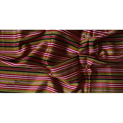 buy online Mashru Striped silk Fabric | Handloom of Gujarat| Indian ...