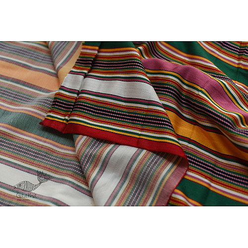 buy online Mashru Striped silk Fabric | Handloom of Gujarat| Indian ...