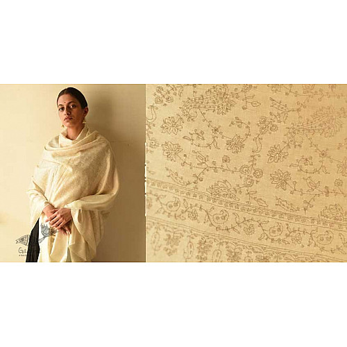 Online Kashmiri Pashmina Shawls | Sozni Jamawar Embroidery| Indian ...