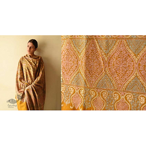 Online Kashmiri Pashmina Shawls | Sozni Jamawar Embroidery| Indian ...