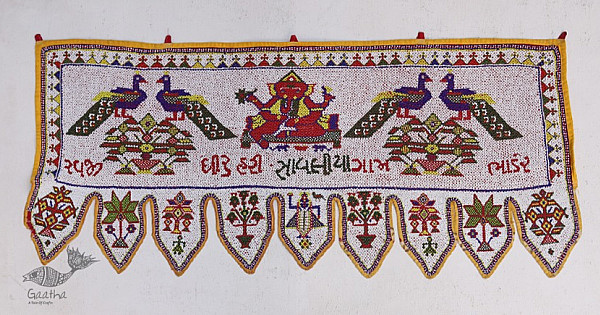 Saurashtra bead work toran| Indian craft store