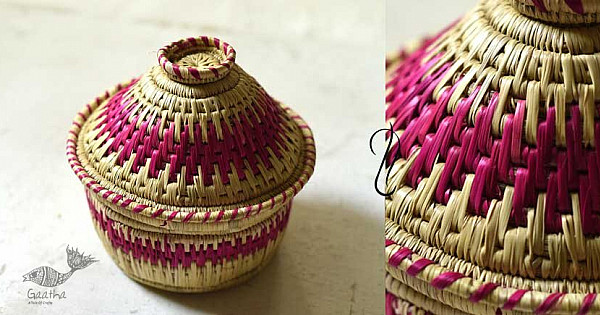 Moonj Grass Basket | buy Storage basket| Indian craft store