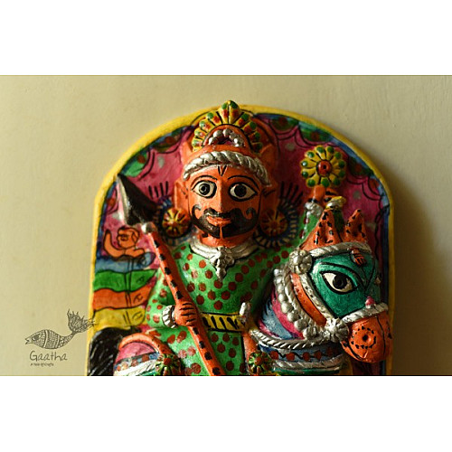 Buy terracotta god goddess idols | buy Molela clay craft | Indian craft ...