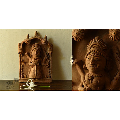 Buy terracotta god goddess idols | buy Molela clay craft | Indian craft ...