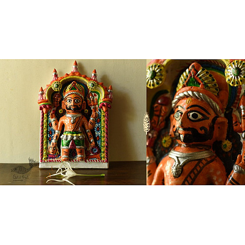 Buy terracotta god goddess idols | buy Molela clay craft | Indian craft ...