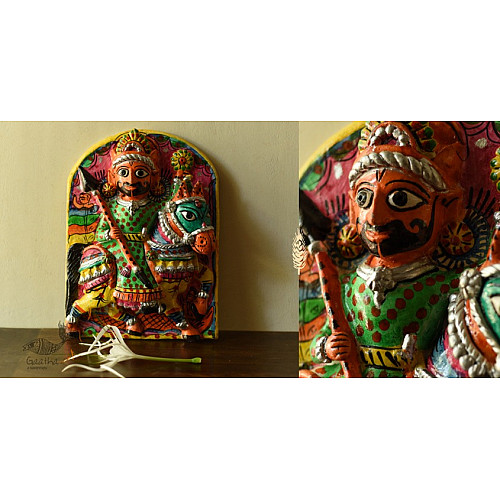 Buy terracotta god goddess idols | buy Molela clay craft | Indian craft ...
