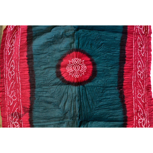 Buy Cotton Bandhani Sarees | Gujarati Tie & Dyed | Indian craft store