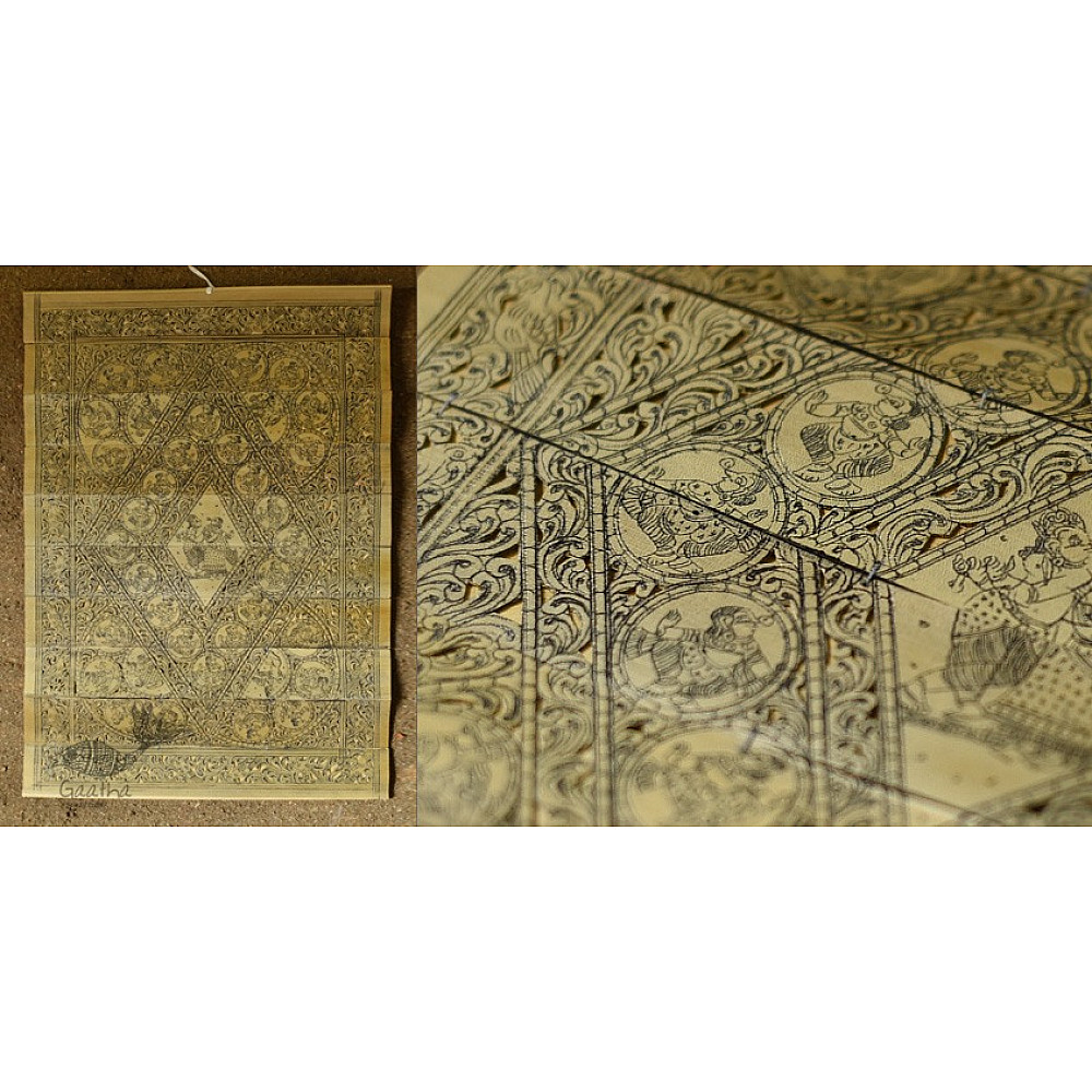 online Tala Pattachitra -Radhe Krishna Fine Detailed Pattachitra ...