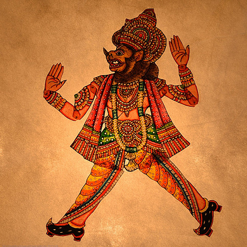 Buy Leather Puppets from Andhra Pradesh | Gaatha| Indian craft store