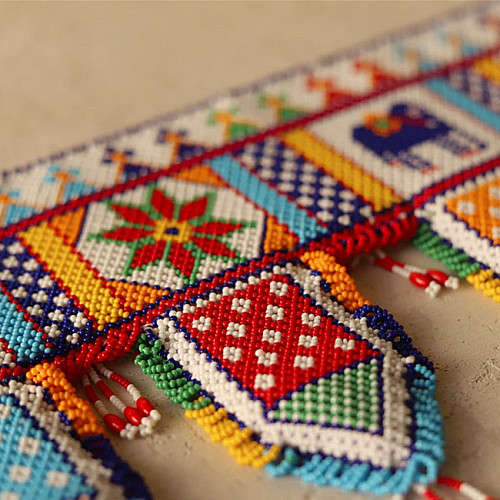 Saurashtra bead work toran | Handicrafts of Gujarat| Indian craft store