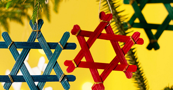 online Bamboo Handcrafted - Bamboo Star Hanging| Indian craft store