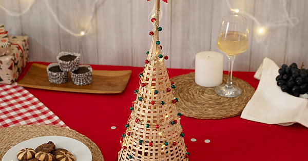 online Handcrafted - Bamboo Miniature Tree - I| Indian craft store