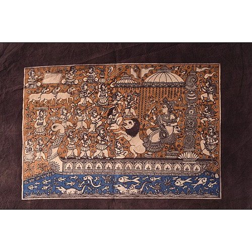 Buy Exclusive Mata Ni Pachedi Paintings | Sacred Textile Art Gujarat ...