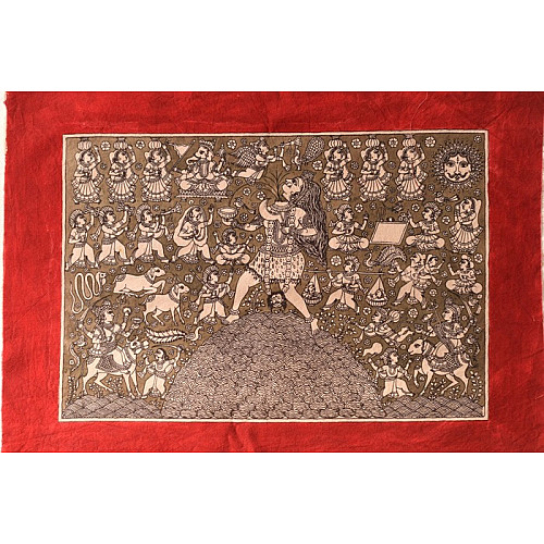 Buy Exclusive Mata Ni Pachedi Paintings | Sacred Textile Art Gujarat ...