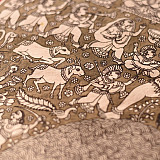 Buy Hand Painted Mata ni Pachedi ~ Goddess Chinnamasta | Gaatha