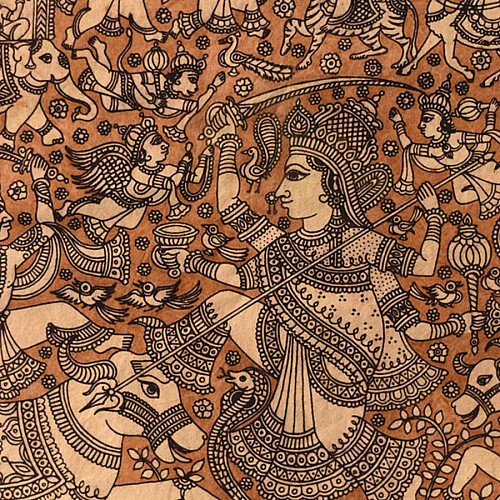 Buy Exclusive Mata Ni Pachedi Paintings | Sacred Textile Art Gujarat ...