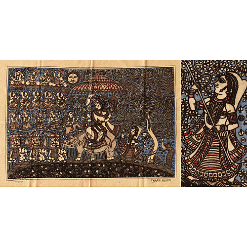 Buy Mata ni Pachedi | Gujarat handicrafts online| Indian craft store