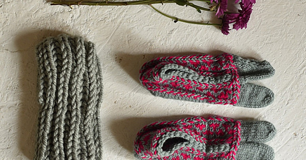 Hand Knitted - Himalayan Woolen Socks With Hair Band | Gaatha
