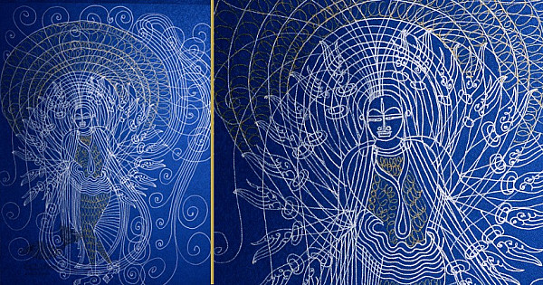 Surpur Art Painting - Maa Durga| Indian craft store