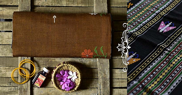 Buy Handwoven Dhalapathara Cotton Sarees from Odisha | Gaatha