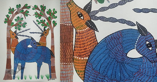 Gond Painting - Hand Painted | Gaatha
