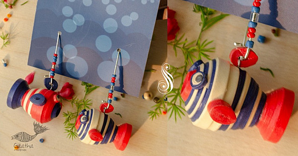Handmade Paper Quilling - Mismatched Earring | Gola and Nila | Indian ...