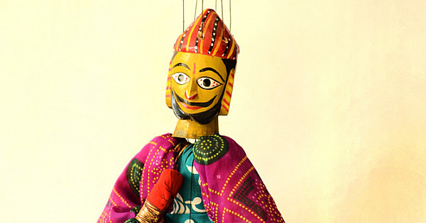 Puppets ~ Rajsi jadugar| Indian craft store
