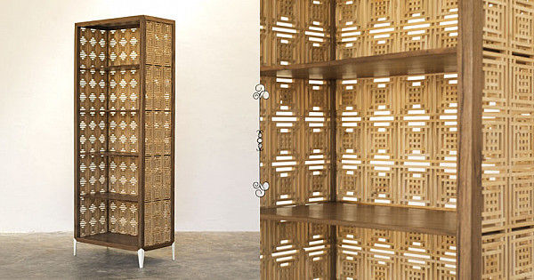 Buy Designer Kashmiri Pinjra Kari Zoondan Book Shelve By Sandeep ...