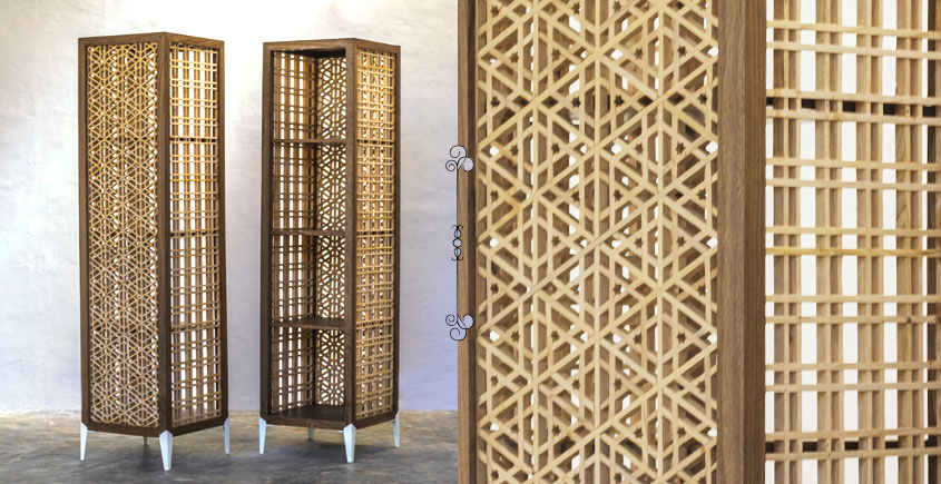 Buy Designer Kashmiri Pinjra Kari Minar Book Shelve By Sandeep Sangaru